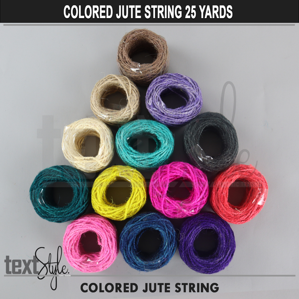 Textstyle Arts and Craft "25 yards" Jute String Jute Twine Jute Rope ...