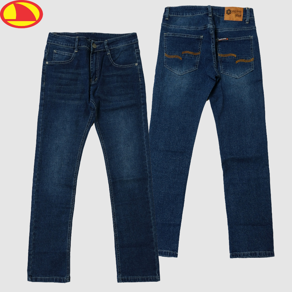 Hammerhead Jeans & Shirts - Mens Slim Straight Semi Stretch Dark Shade ...