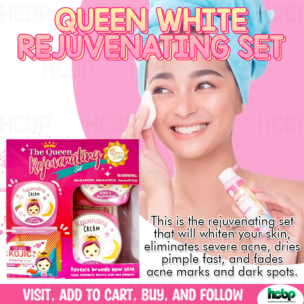 Queen White Goddess Skin Rejuvenating Set, Peeling Effect, Pimple ...