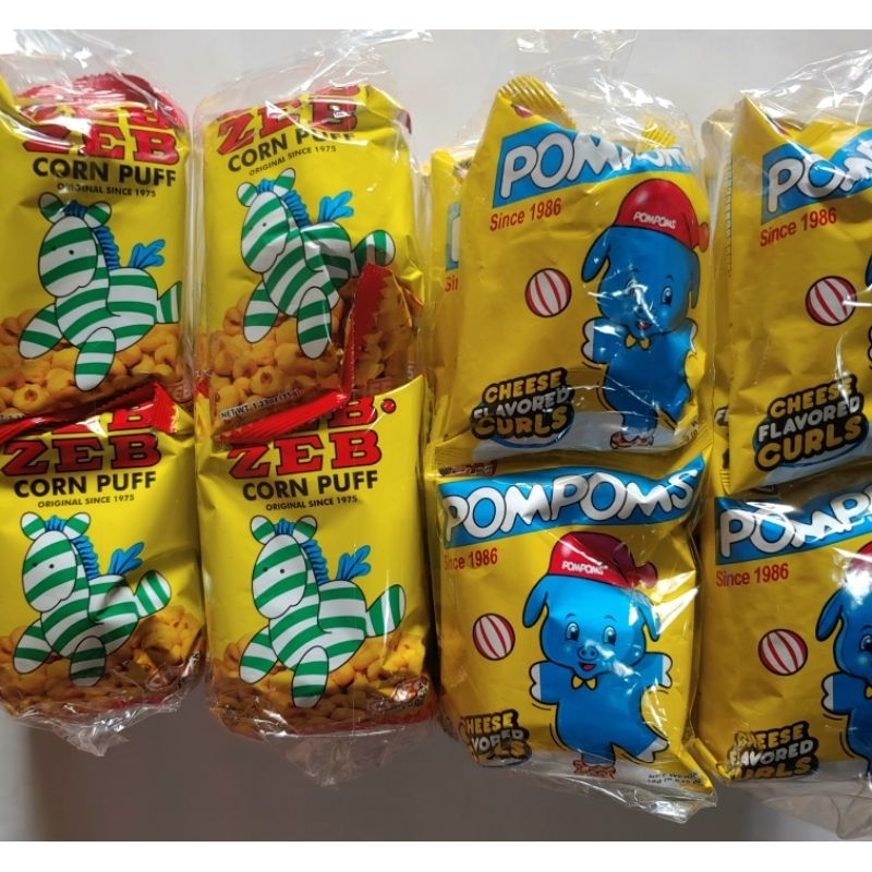 2 Packs Each (Pompoms Jumbo, ZebZeb) | Shopee Philippines