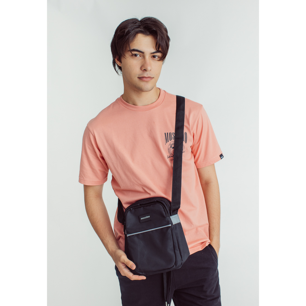 Mossimo Samuel Black Medium Sling Bag | Shopee Philippines