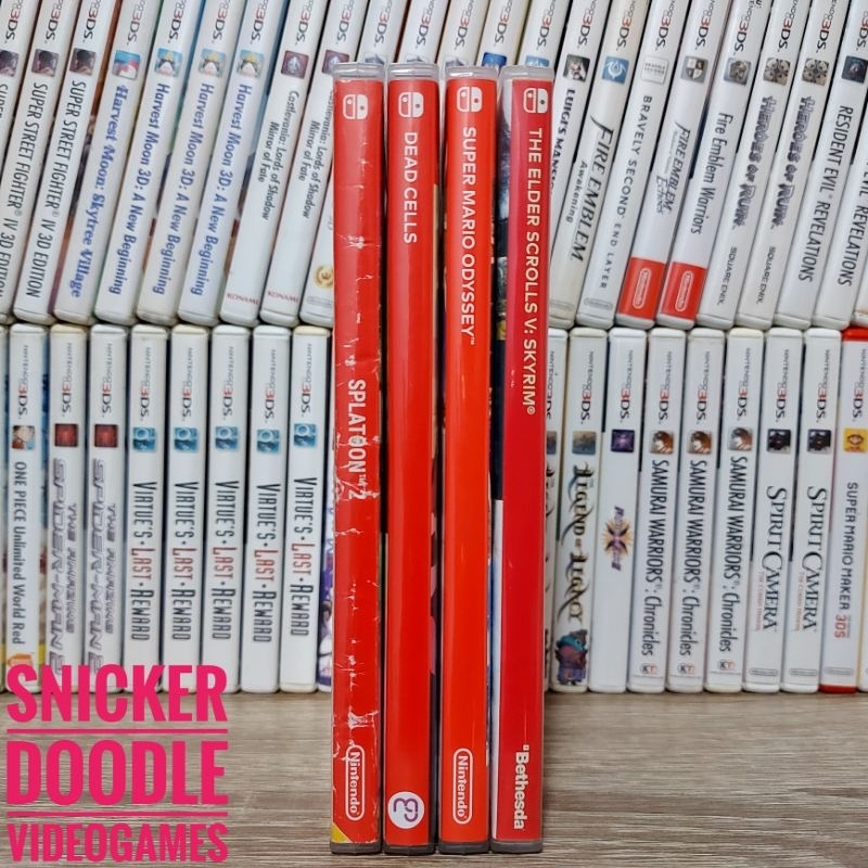 Nintendo Switch Games: Super Mario Odyssey•Dead Cells•Splatoon•The ...