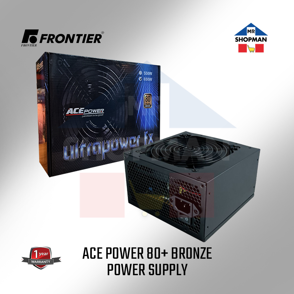 Frontier Ace Power 650W / 850w 80+ Bronze Semi Modular True Rated PSU Power Supply | Shopee ...