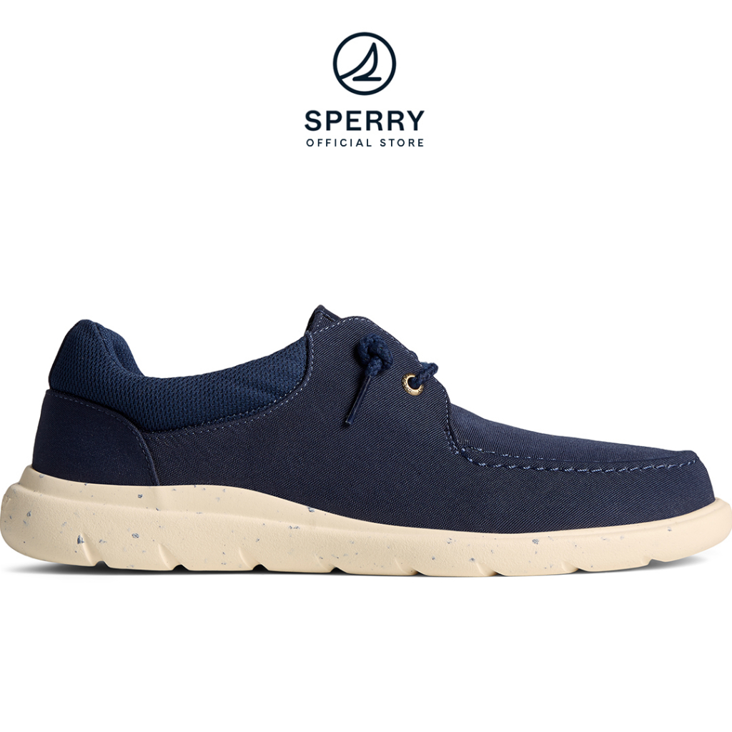 Men's SeaCycled™ Captain's Moc Slip On Sneaker - Navy (STS24092 ...
