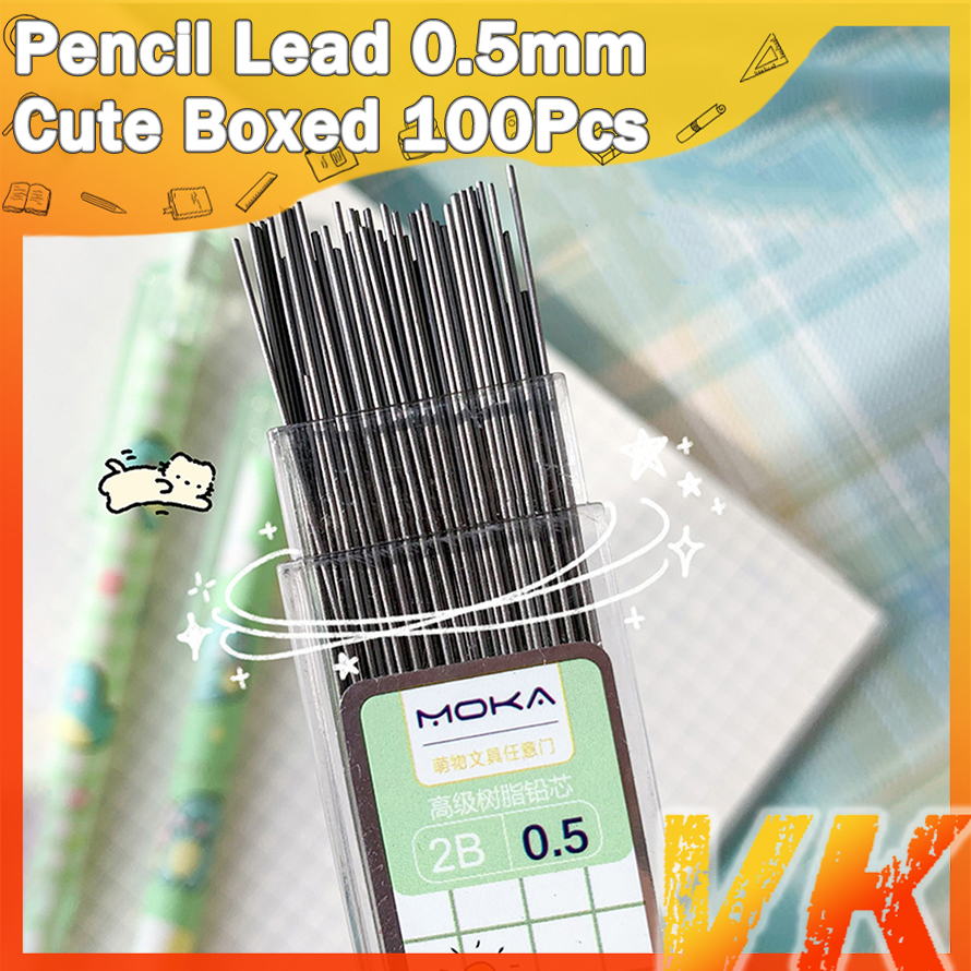 VK 100pcs/set Cute Japanese Pencil Lead School Supplies Mechanical ...