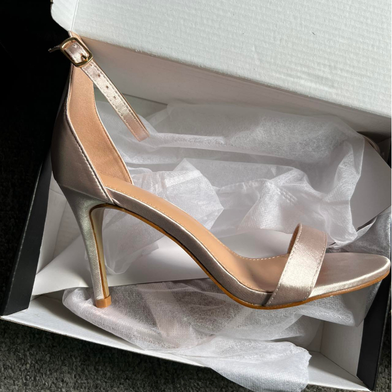 2023Hot sale Suede Leather 3 inches Strappy Wedding Heels Us size Large ...