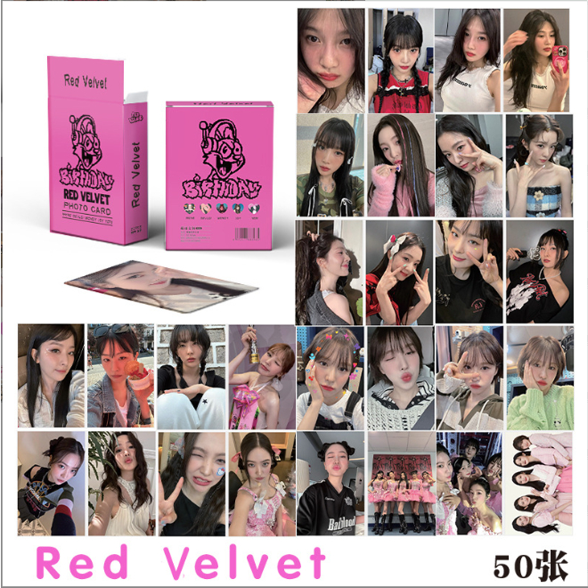 50/55 Pcs/Box KPOP Album Lomo Card Holographic Lomocards Bini ...