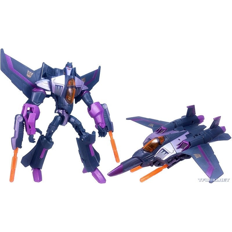(No Box) TRANSFORMERS ANIMATED SKYWARP VOYAGER CLASS SEEKER CLONE ...