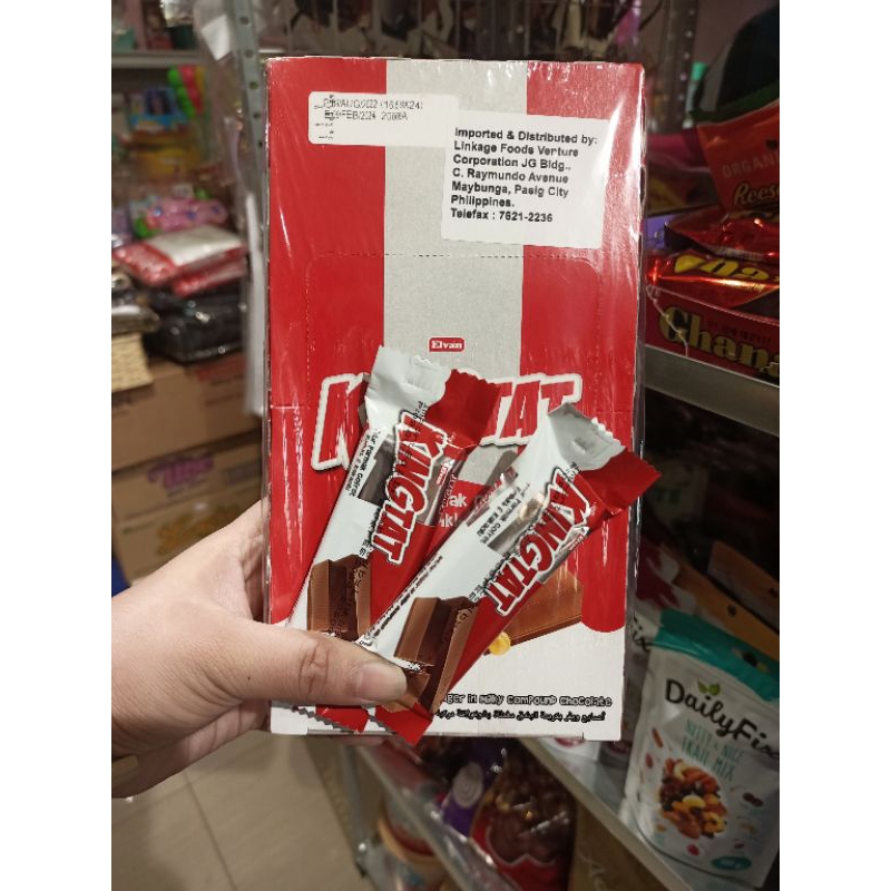 ELVAN KINGTAT CHOCOLATE 24pcs PER BOX | Shopee Philippines