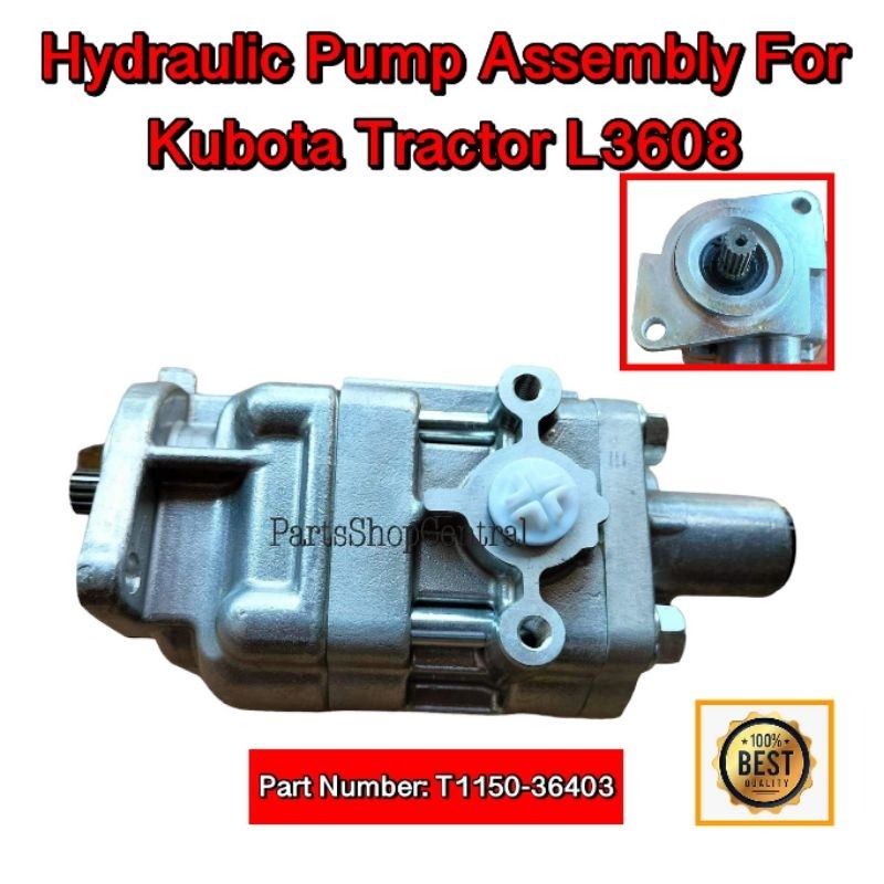 Hydraulic Pump Assembly For Kubota Tractor L3608 | Shopee Philippines