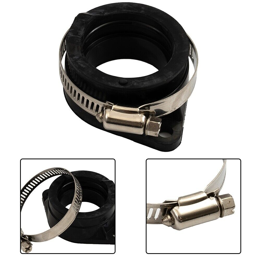 24MM 26mm 28MM 30MM Dirt Pit Bike Carb Rubber Manifold Adapter Intake ...