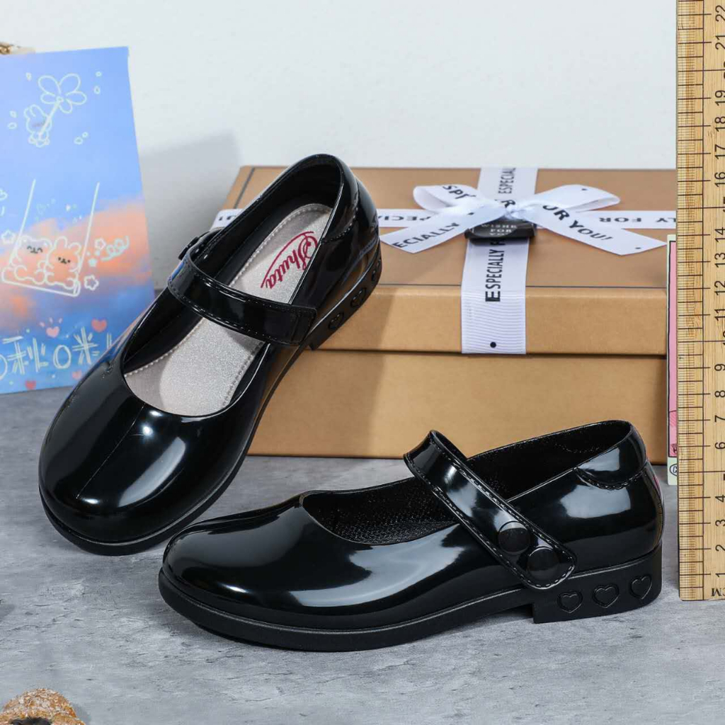 Classic Summer Fashion Kids Lolita Girl Black SHoes Thick bottom Casual ...