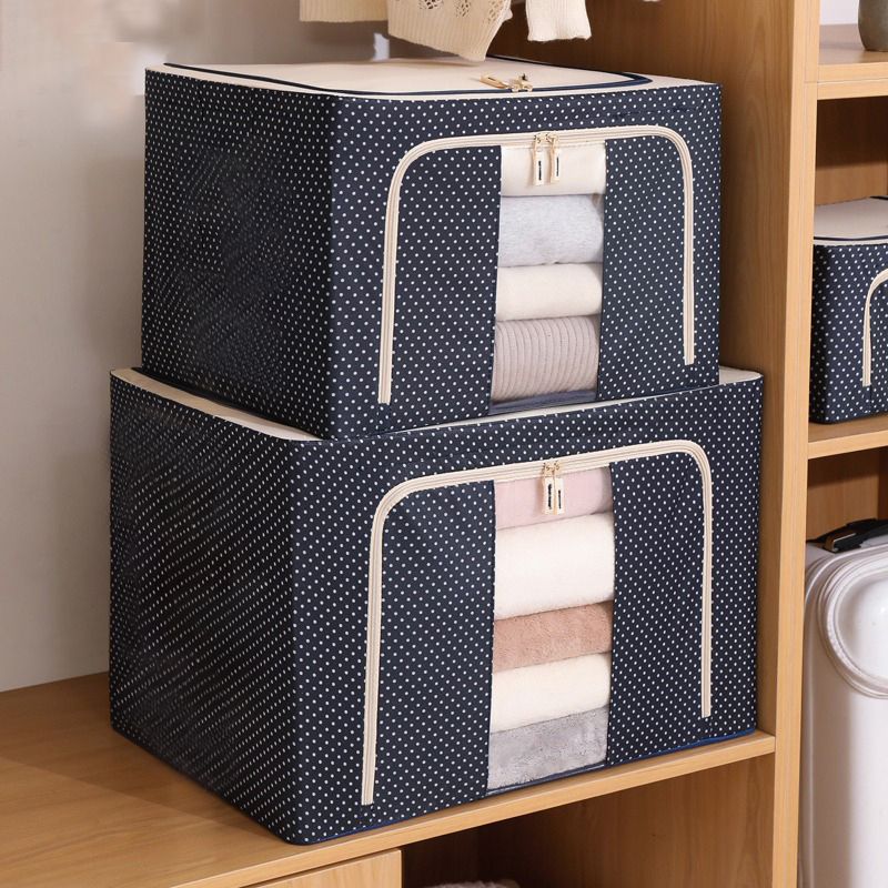 72l100l Large Capacity Folding Stackable Oxford Cloth Quilt Pillow Toys