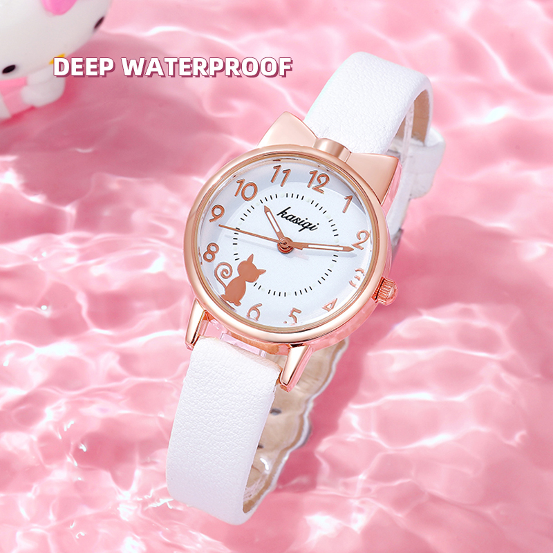 Waterproof Watch For Girls Luminous watch Quartz Electronic Wrist Watch ...