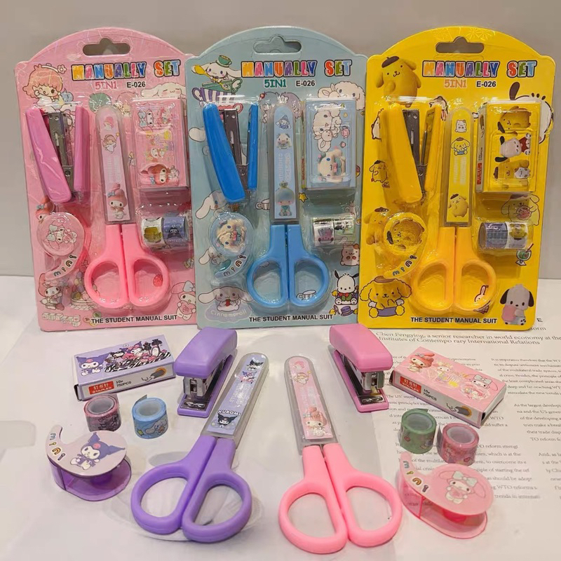 New Sanrio Children's Gift Student Stationery Set School Supplies ...