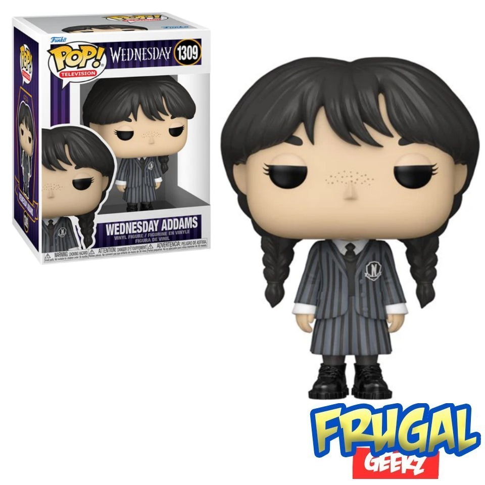Funko Pop! Television: Wednesday - Wednesday Addams Vinyl Figure ...