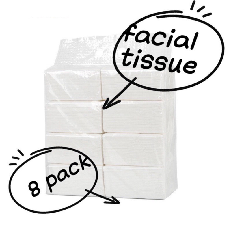【8 packing】Tissue Facial Tissue order Tissue 3-Ply Facial Tissue Car ...