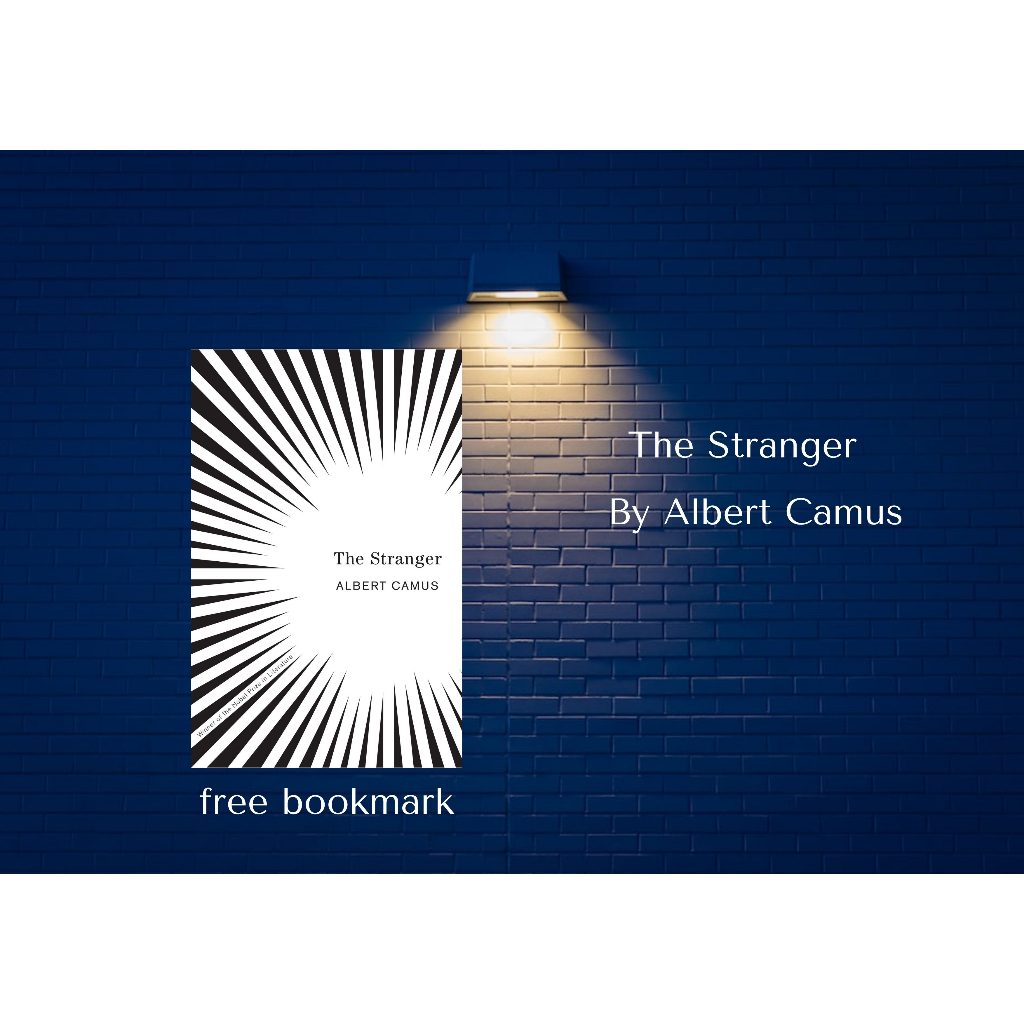 The Stranger: By Albert Camus with free bookmark (paperback) | Shopee ...