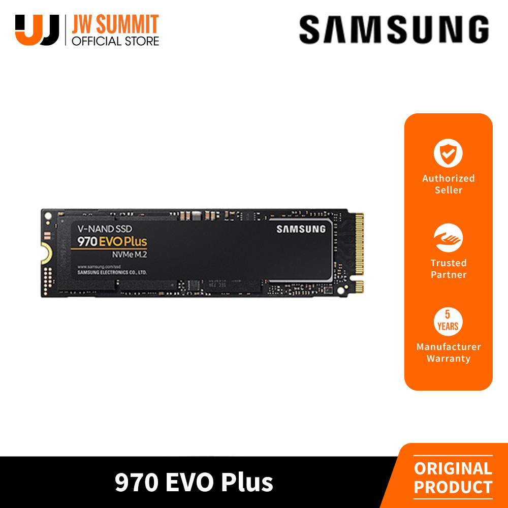 Samsung 970 EVO Plus 250GB/500GB/1TB NVMe M.2 Internal SSD / Solid ...