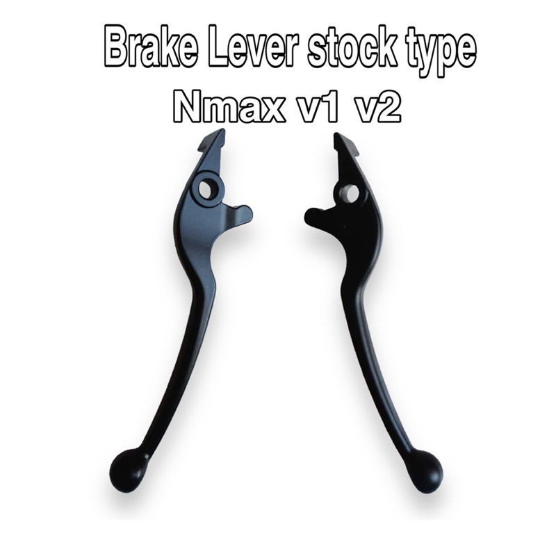brake lever for nmax 155 v1 v2 stock type black | Shopee Philippines