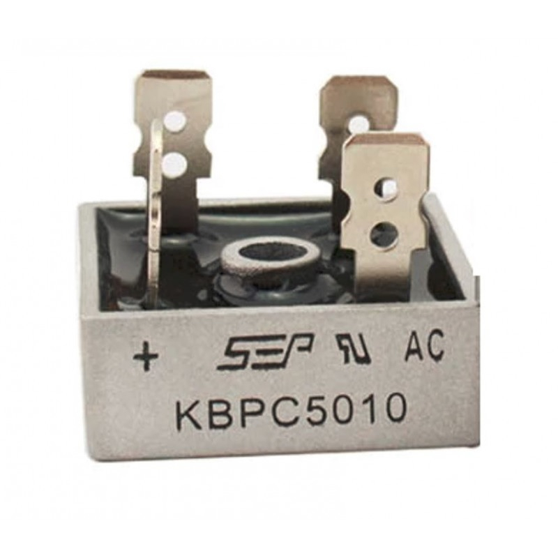 HI CURRENT BRIDGE DIODE KBPC5010 KBJ5010 50 AMPERES 1000 VOLTS | Shopee ...