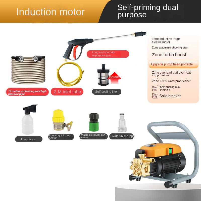 4000W High Power High Pressure Washer Multifunctional Multifunctional ...