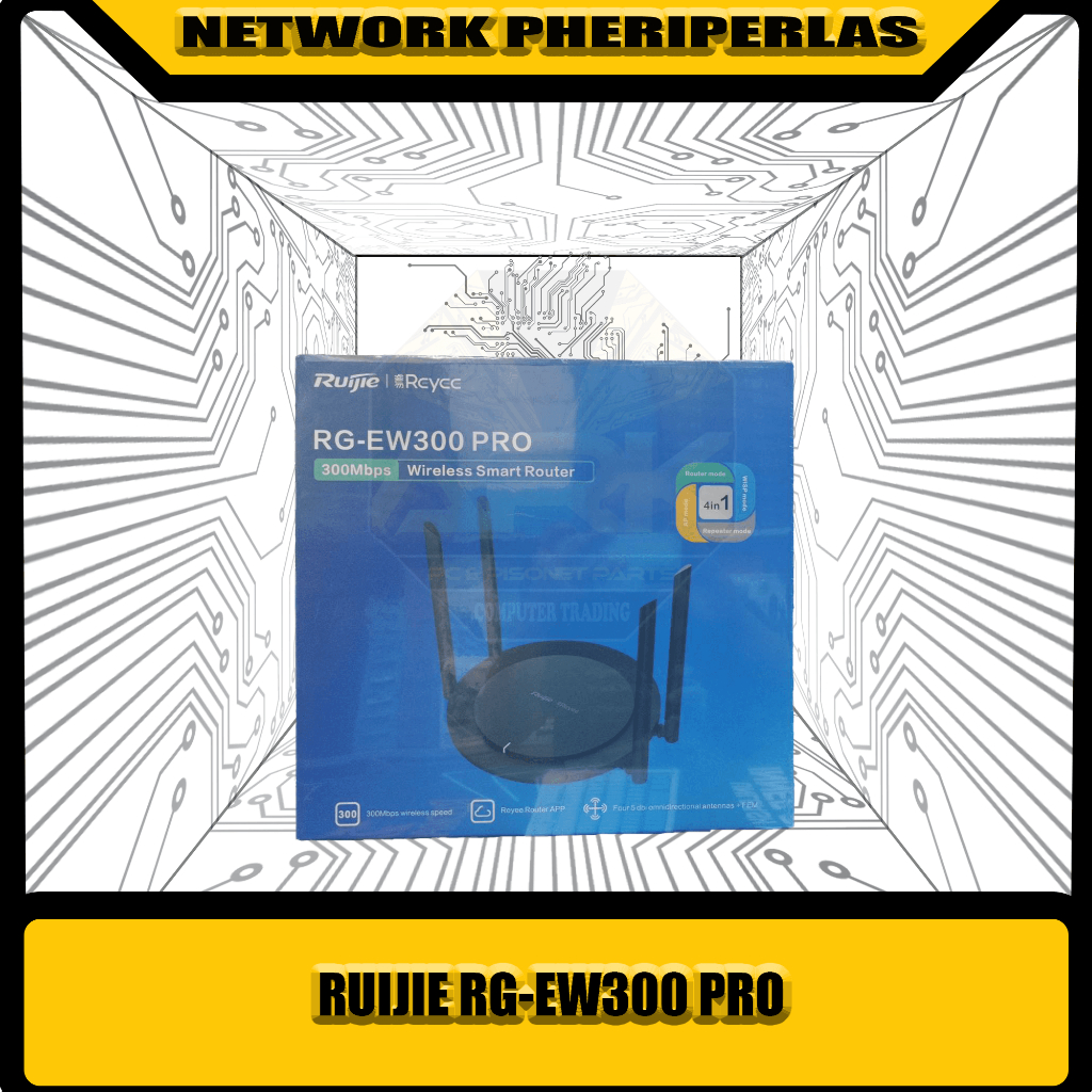 Ruijie Reyee RG-Ew300 Pro 300mbps Wireless Smart Router | Shopee Philippines