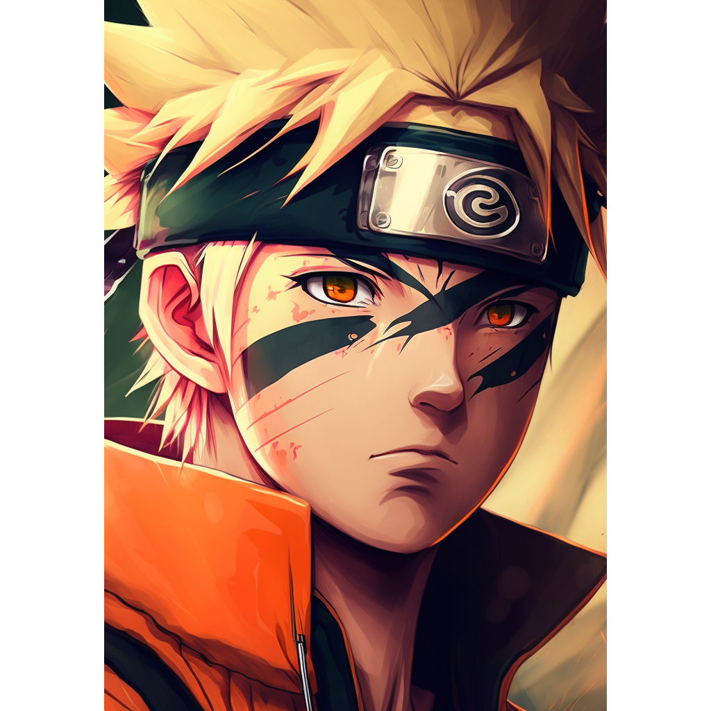"Original Naruto Art" - A4 Size Wall Art Decor (Sintra Board) | Shopee ...