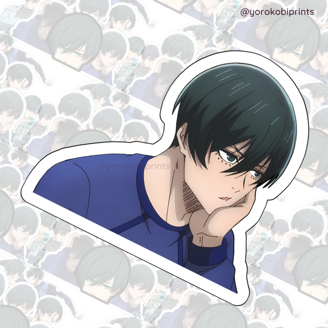 Rin Itoshi - Blue Lock - Peeker, Icon - Waterproof Laminated Vinyl ...