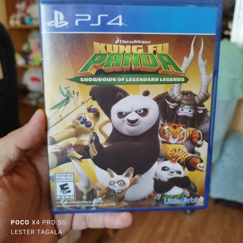 Kung Fu Panda PS4 Used RALL Showdown of Legendary Legends | Shopee Philippines