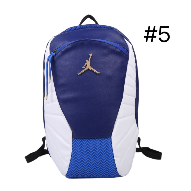 COD Air Jordan backpack AJ leather backpack (travel bag school backpack ...