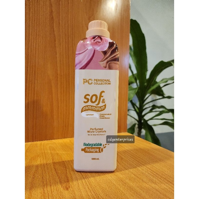 PERSONAL COLLECTION SOF EVERMORE CONCENTRATED FABRIC CONDITIONER 1L ...