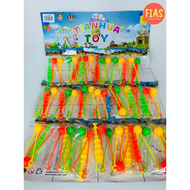 20 Pieces Mini Lato Lato Toys with Handle / Paninda | Shopee Philippines