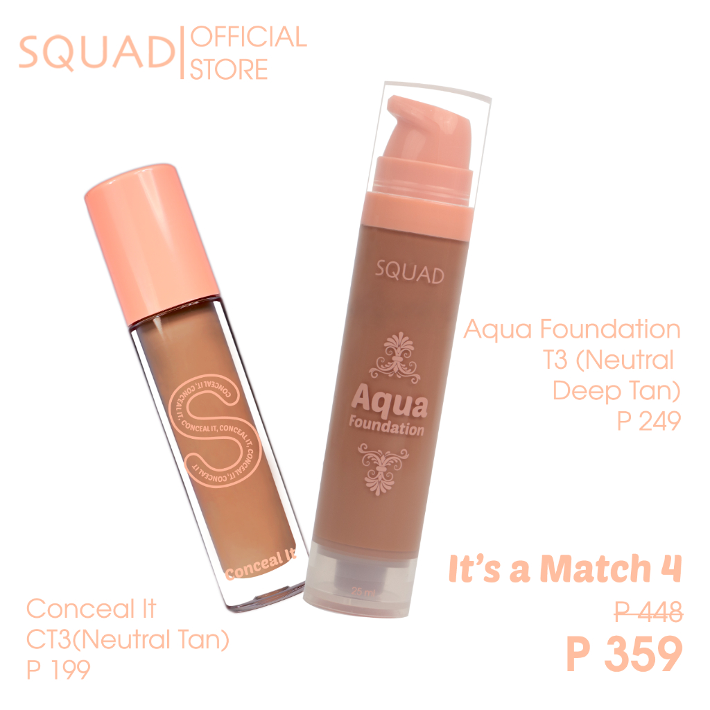 Squad Cosmetics It's a Match 4 Bundle | Shopee Philippines