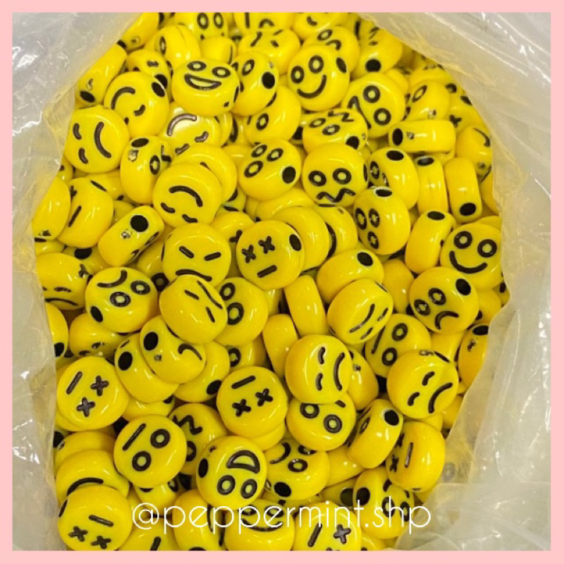 Emoji charm beads (35pcs) | Shopee Philippines