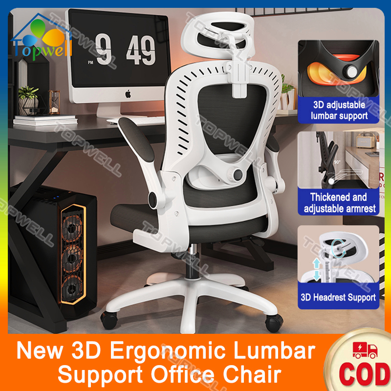 Korean Style Ergonomics Chair Mesh Office Chair Computer Chair Meeting ...
