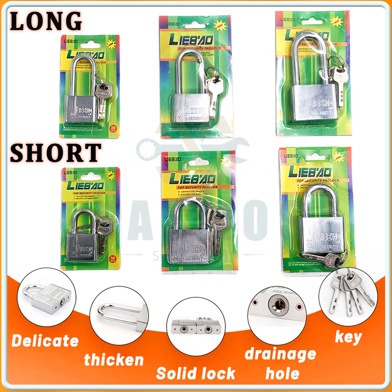 Heavy Duty Gate Padlock Stainless Steel Safety Padlock Universal Door ...