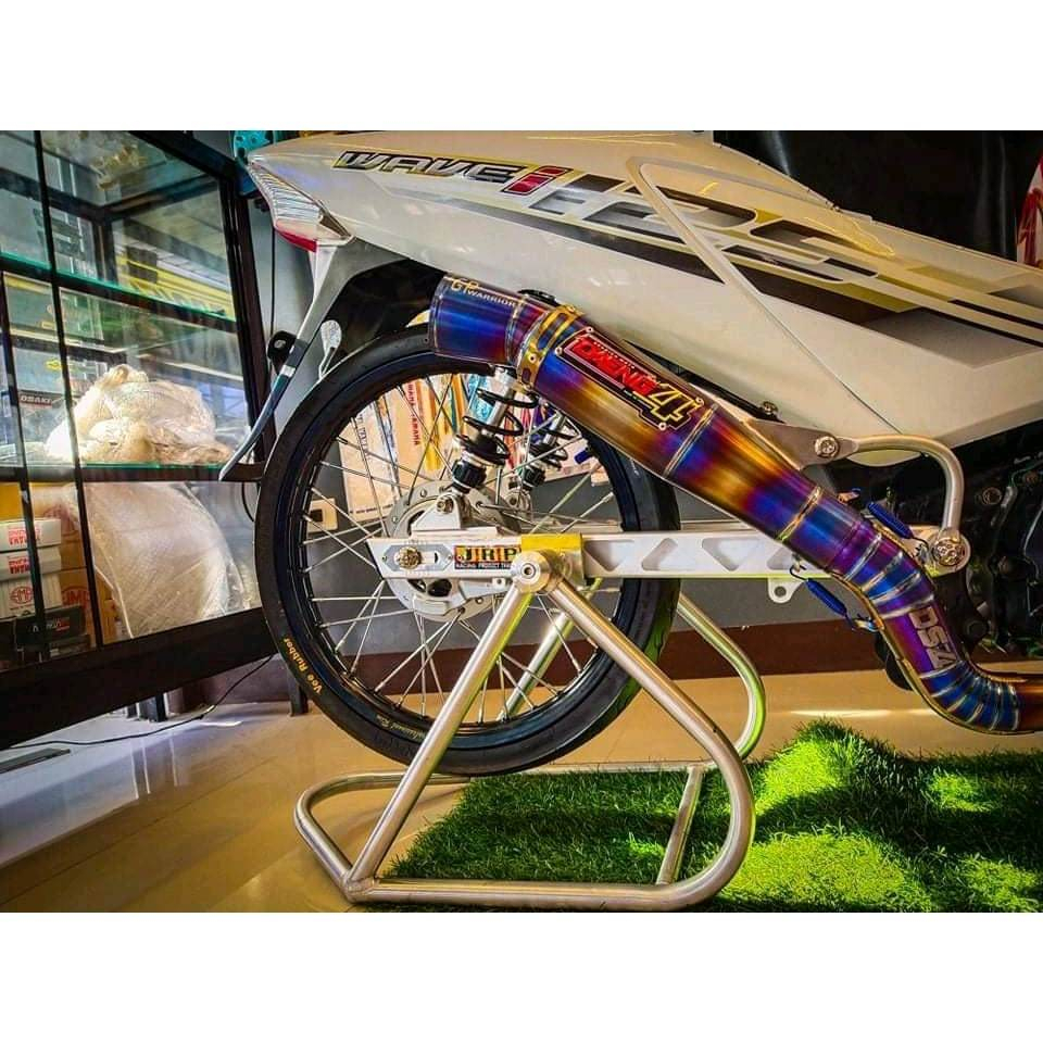 ALLOY PADDOCK STAND FOR SHOW RAIDER/WAVE/PANTRA/SMASH | Shopee Philippines