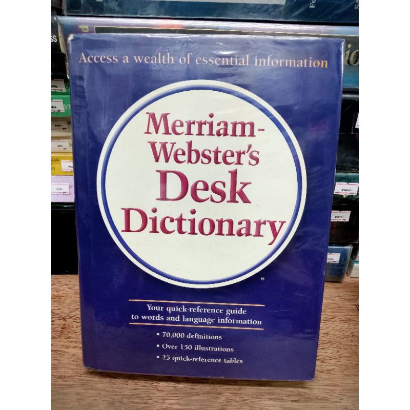 Merriam Webster's Deck Dictionary | Shopee Philippines