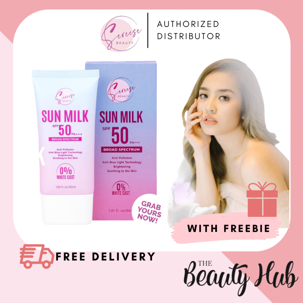 SEREESE BEAUTY Sun Milk SPF 50 PA+++ Sunscreen Sunblock | Shopee Philippines