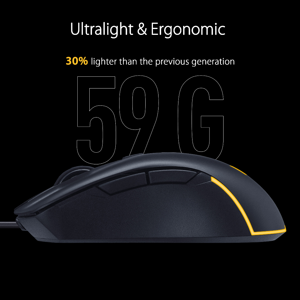 Asus TUF Gaming M3 Gen II 8000 DPI Dust & Water Resistance Ultralight ...