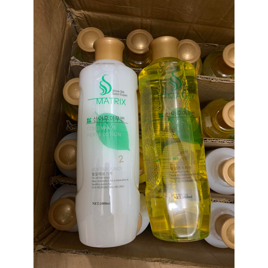 Matrix Cold Wave Perm Lotion 2x1000ml by Shine Silk or Applicator ...