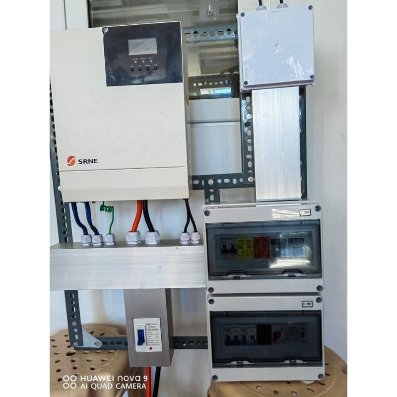 3kw 24v preassembled solar set up with complete protection devices ...