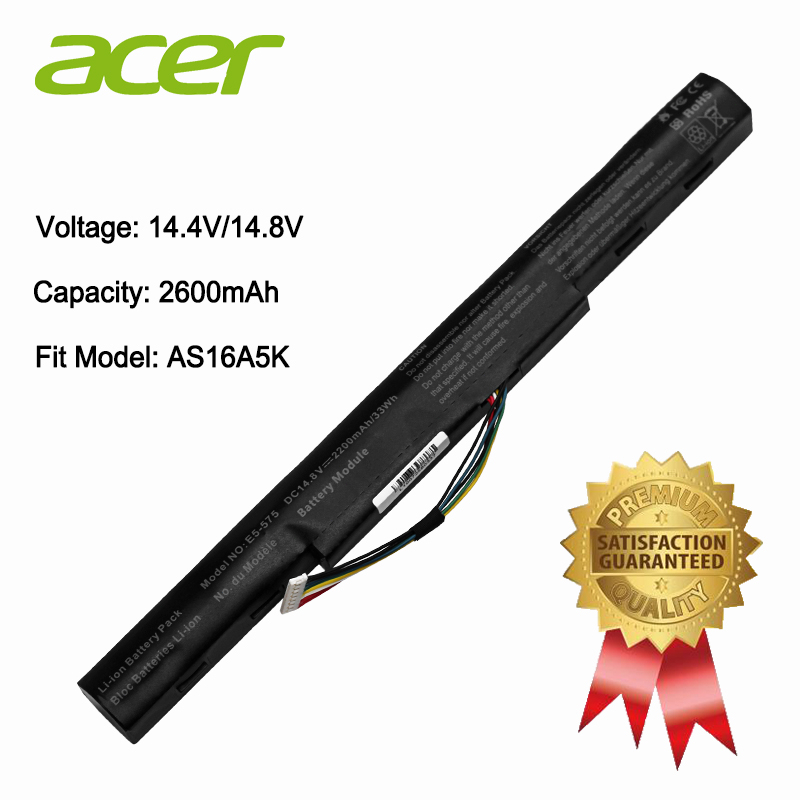 AS16A5K AS16A7K AS16A8K Laptop Battery for Acer Aspire E5-475G 523G ...