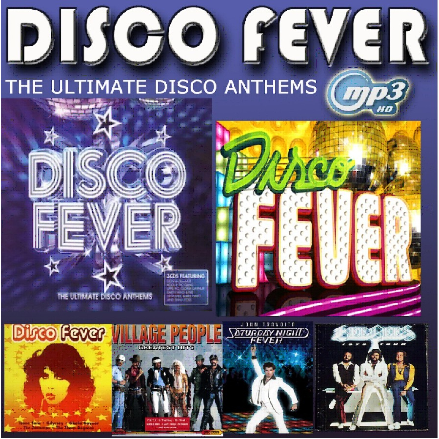 DISCO FEVER MP3 music CD for PC CDROM / DVD player | Shopee Philippines