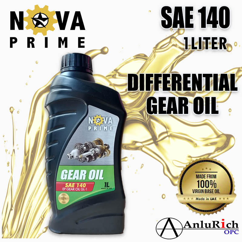 NOVA PRIME Gear Oil EP GL-1 SAE 140 1LITER | Shopee Philippines