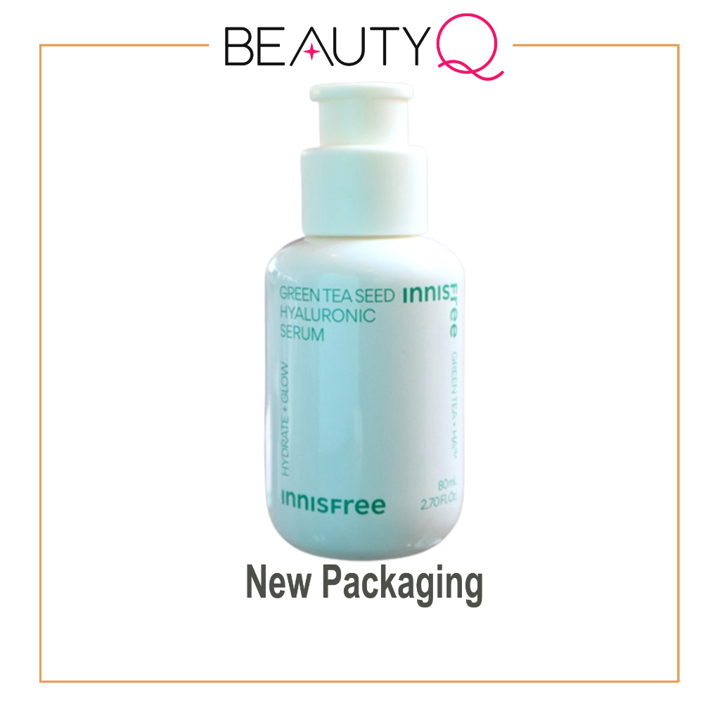 INNISFREE Green Tea Seed Serum 80ml w/ 5-Hyaluronic Acid (New Packaging ...