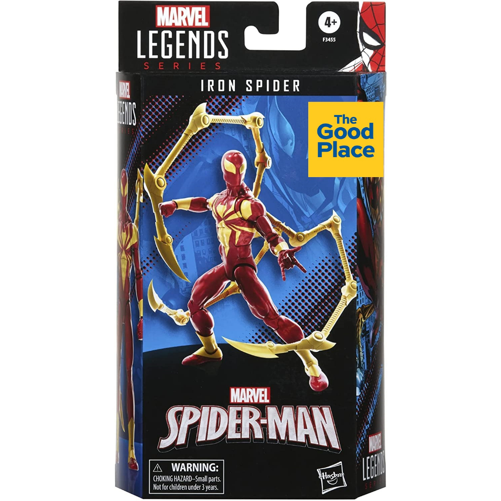 HASBRO Marvel Legends Iron Spider Figure 60th Anniversary | Shopee ...