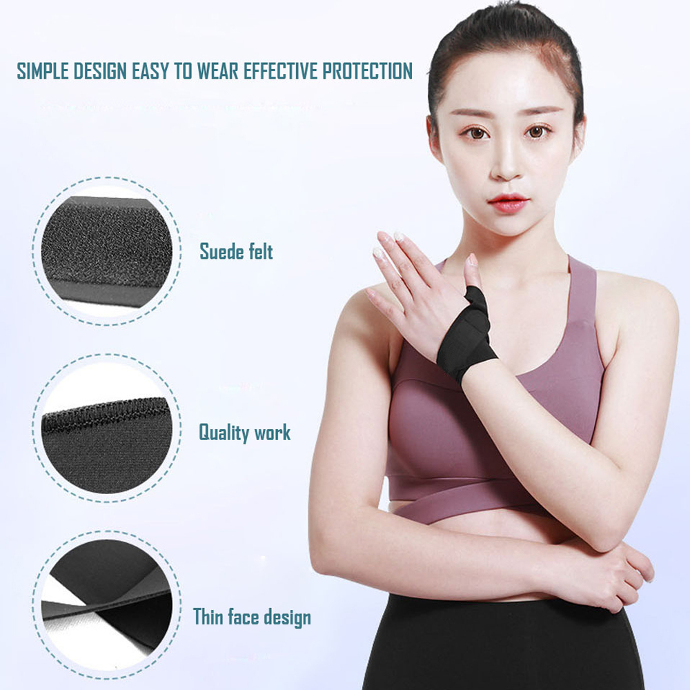Adjustable Thumb Brace Wristband Wrist Support Strap Wrap Splint ...