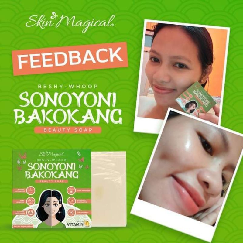 SONOYONI BAKOKANG SOAP by SKINMAGICAL DARK SPOT REMOVER | Shopee ...
